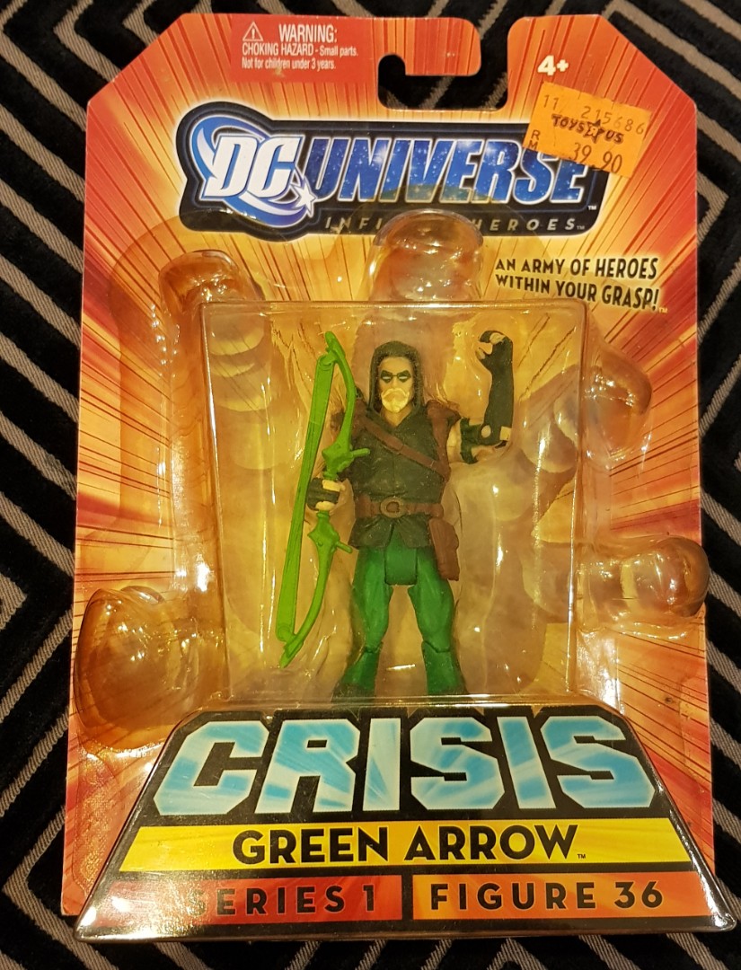 Mattel DC Universe Crisis Green Arrow (Series 1, Figure 36), Hobbies ...
