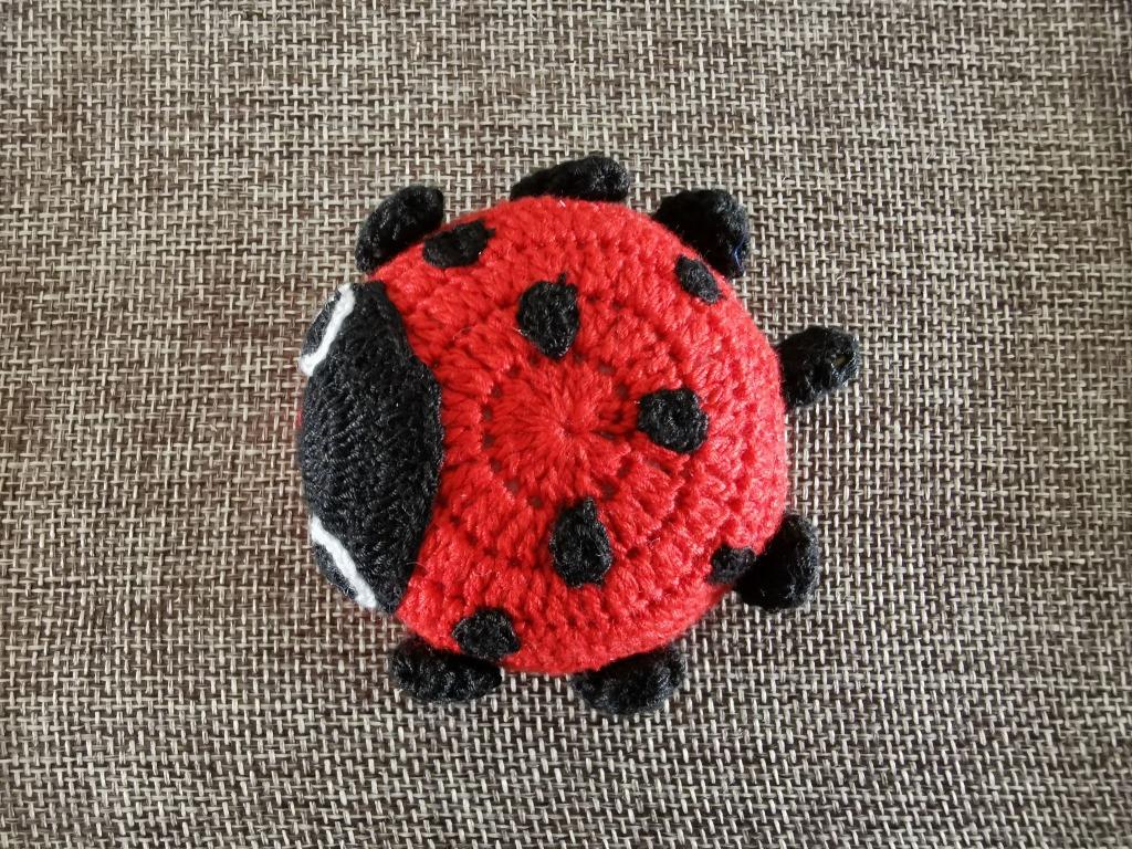 Measuring Tape - Handmade Crochet Ladybug, Hobbies & Toys, Stationery ...