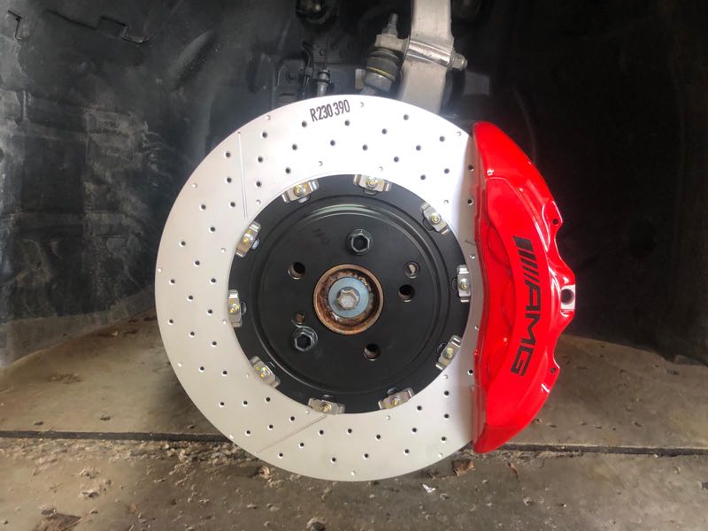 Mercedes AMG C63 Brake Kit for C43 Brembo, Car Accessories, Accessories ...