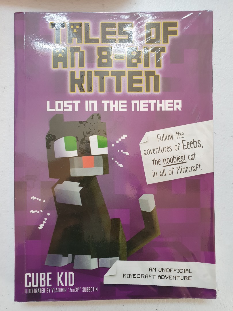Minecraft Tales of An 8 Bit Kitten, Hobbies & Toys, Books & Magazines ...