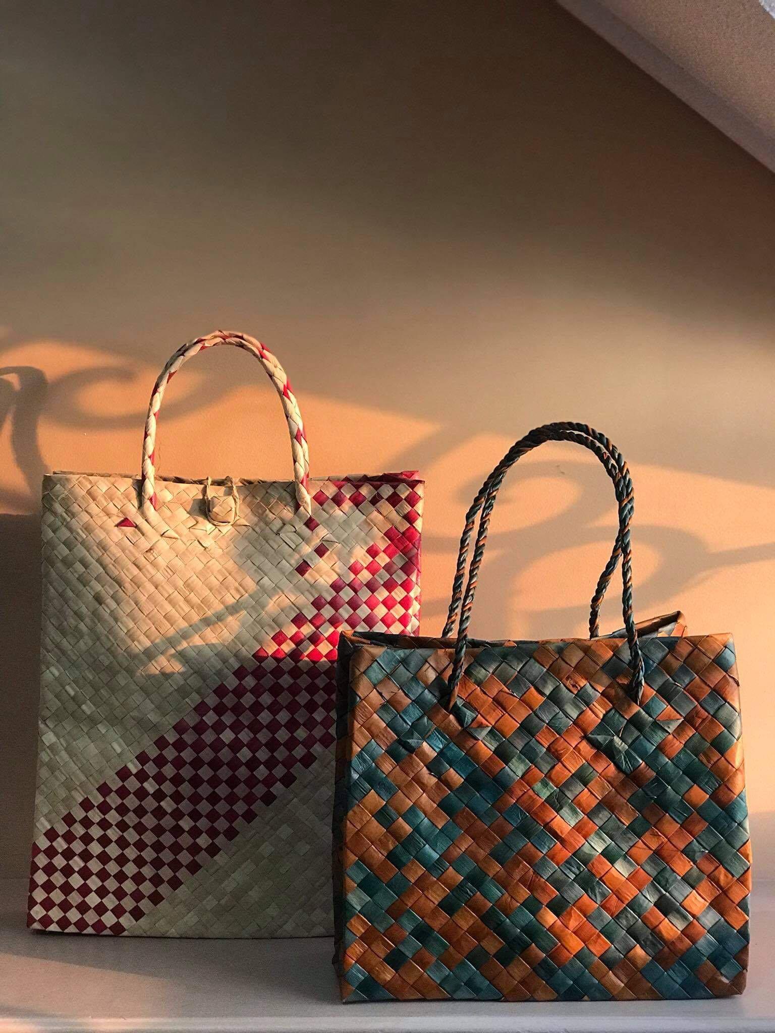 Modern Bayong Bag, Women's Fashion, Bags & Wallets, Beach Bags on Carousell