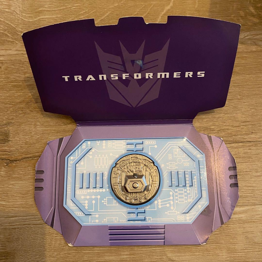 MP-29 destron laserwave shockwave masterpiece alloy badge transformers ...