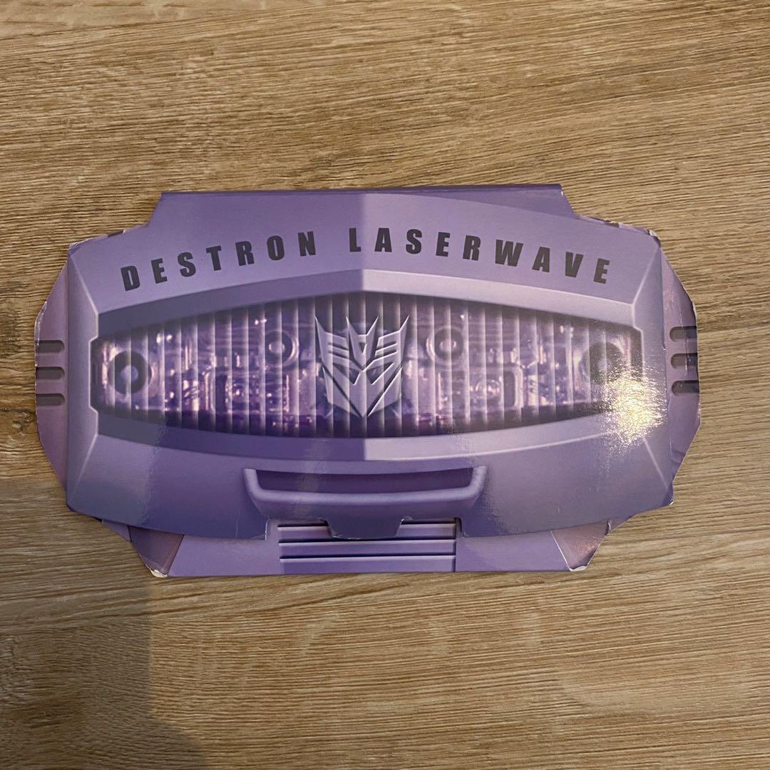 MP-29 destron laserwave shockwave masterpiece alloy badge transformers ...