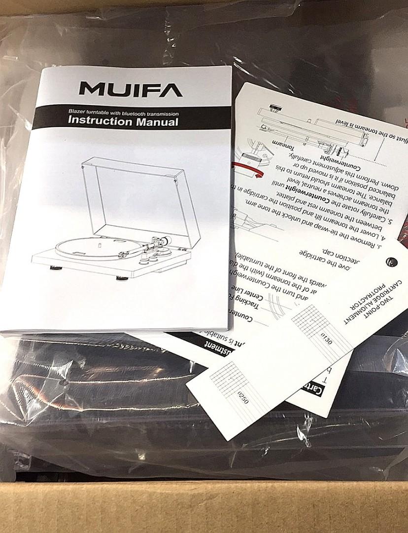 Muifa Branded Brand New Retro Wooden Style Turntable with Bluetooth ...