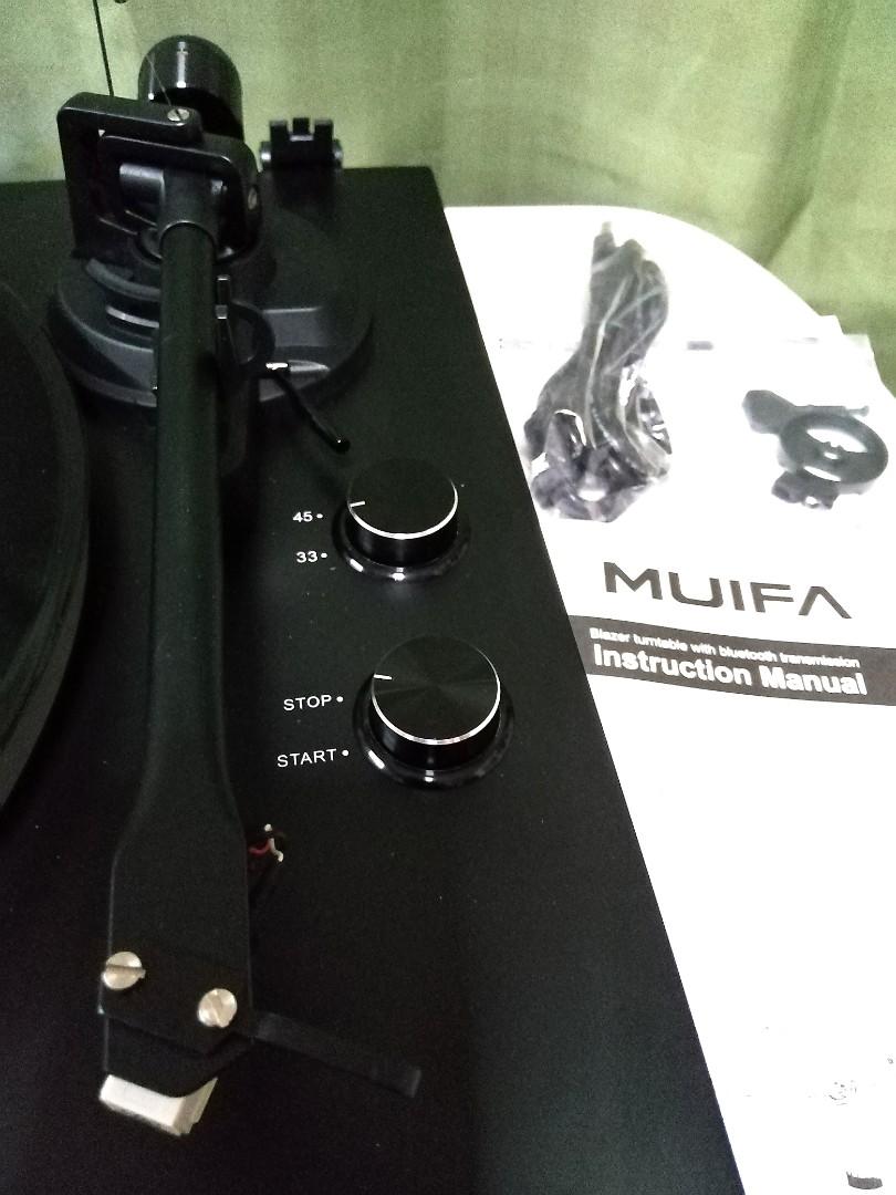 Muifa Branded Brand New Retro Wooden Style Turntable with Bluetooth ...