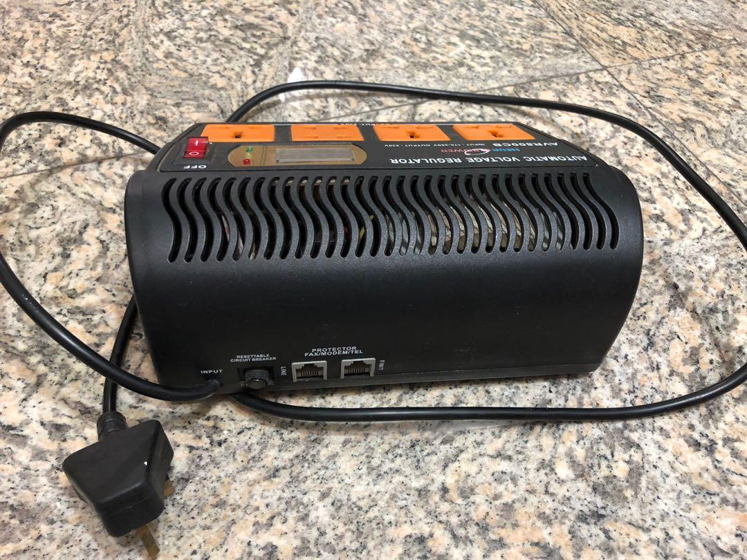 NEUR POWER automatic voltage regulator, Furniture & Home Living ...
