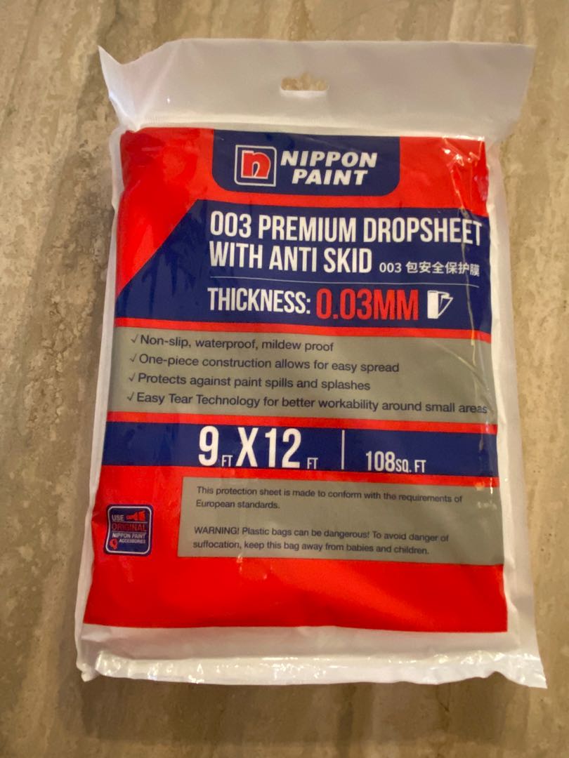 Nippon paint premium dropsheet, Everything Else on Carousell