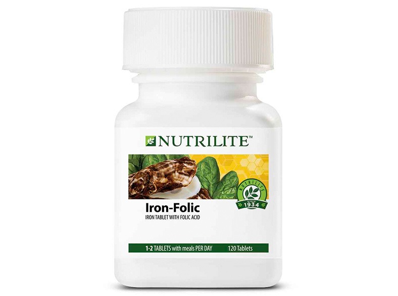NUTRILITE Iron Folic, Health & Nutrition, Health Supplements, Health ...