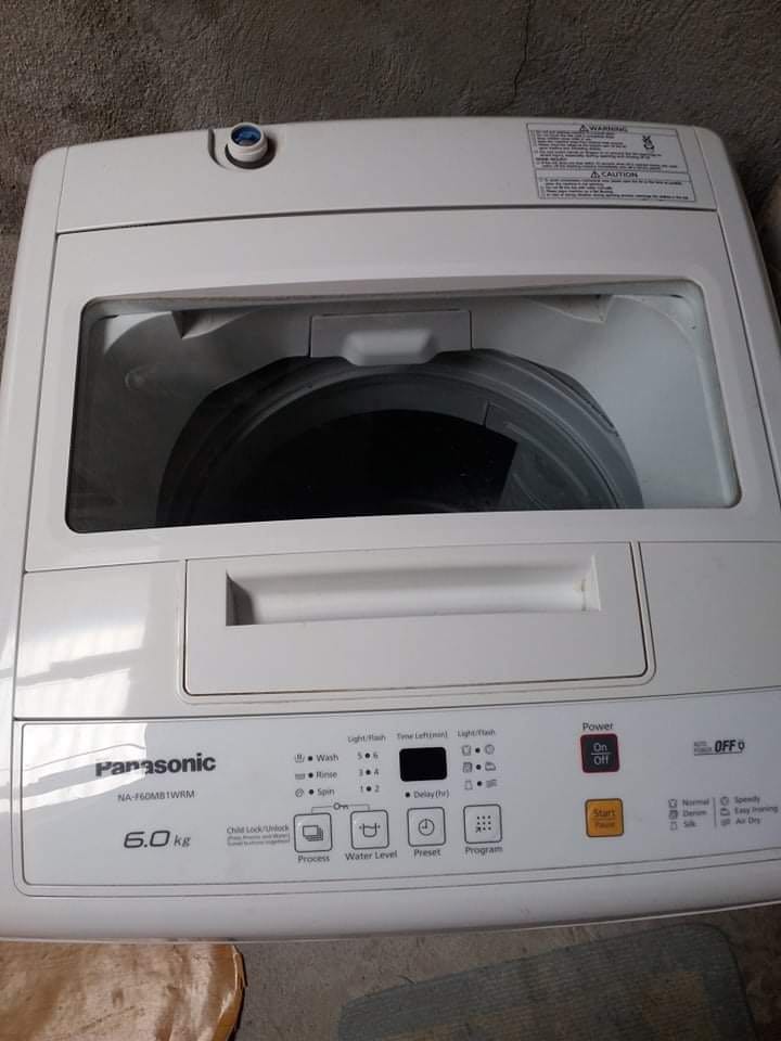 PANASONIC AUTOMATIC WASHING MACHINE, TV & Home Appliances, Washing ...