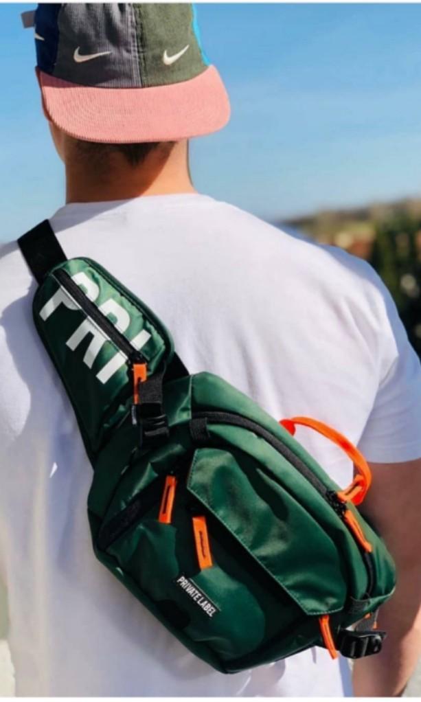 PRIVATE LABEL NYC POUCH, Men's Fashion, Bags, Sling Bags on Carousell