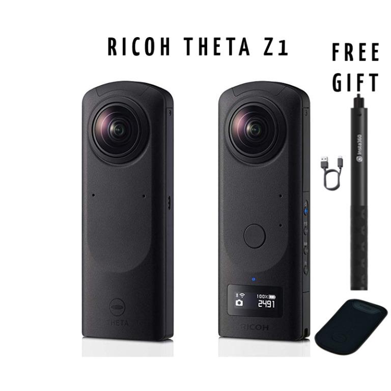 Ricoh Theta Z1 with Free Gifts, Photography, Cameras on Carousell