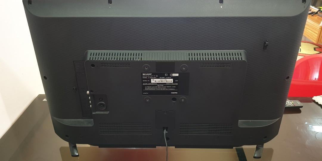 SHARP Aquos 32 inches MODEL LC-32LE185M, TV & Home Appliances, TV ...