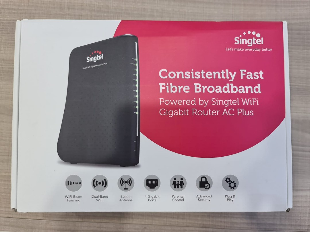 Singtel Router, Computers & Tech, Parts & Accessories, Networking on ...