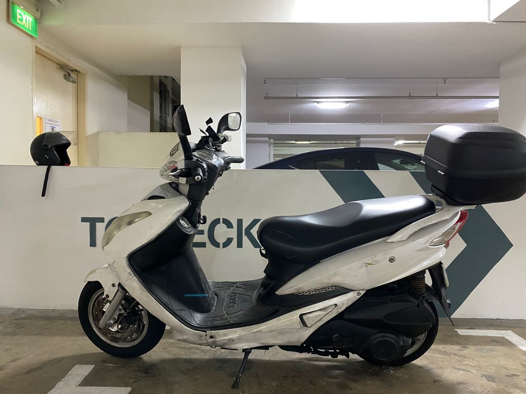 SYM VS150 COE JAN 2022 [Recently Overhauled], Motorcycles, Motorcycles ...