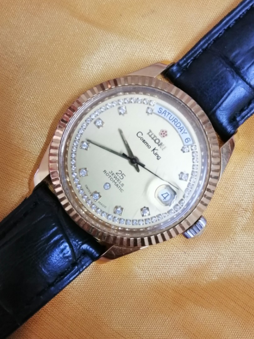 Titoni Cosmo King Automatic Watch, Men's Fashion, Watches & Accessories ...
