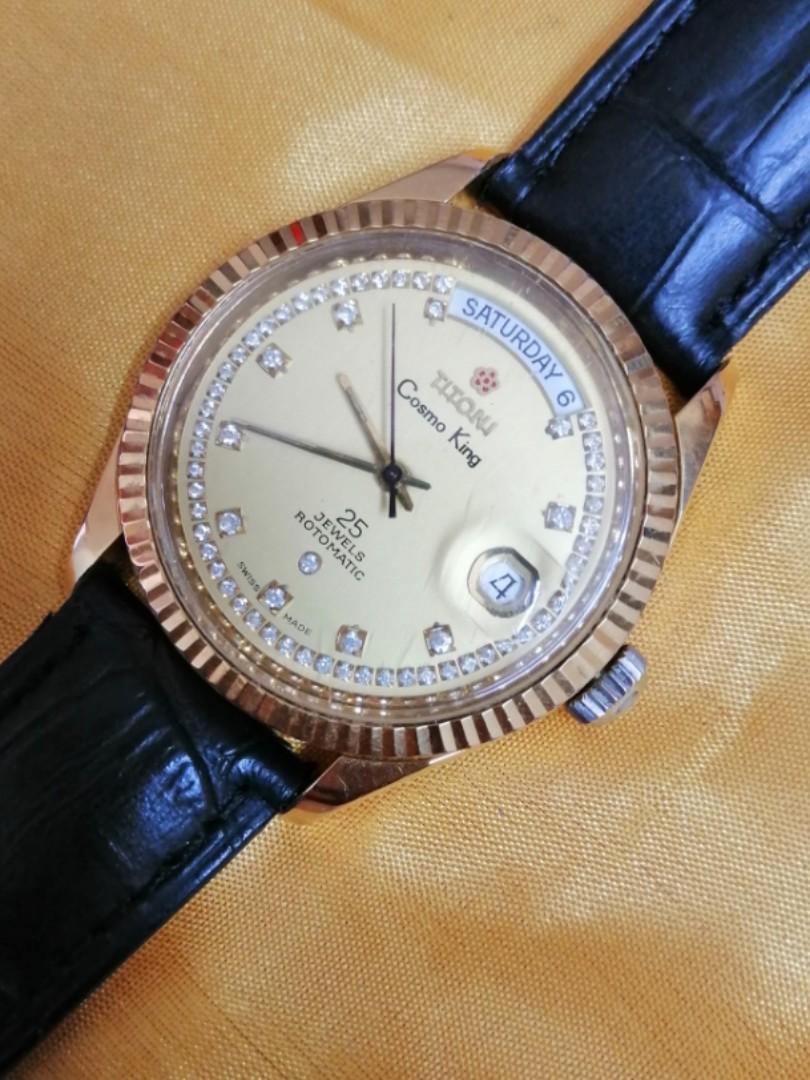 Titoni Cosmo King Automatic Watch, Men's Fashion, Watches & Accessories ...