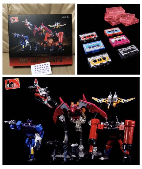 Transformers Toy House Factory THF - The Tape Corps / Tape Deformation ...