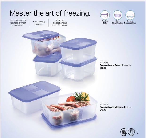 Tupperware FreezerMate Set, Furniture & Home Living, Kitchenware ...