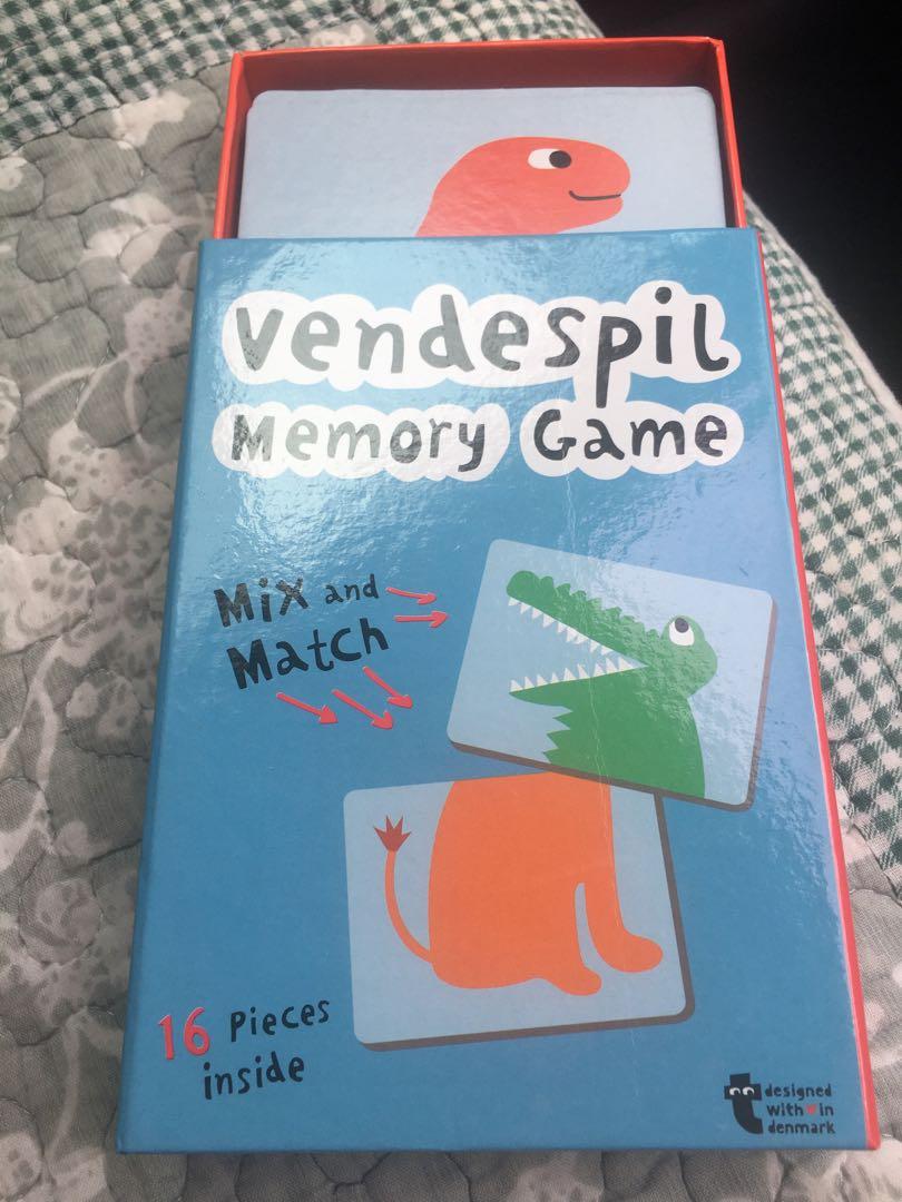 Vendespil Memory Game, Hobbies & Toys, Toys & Games on Carousell