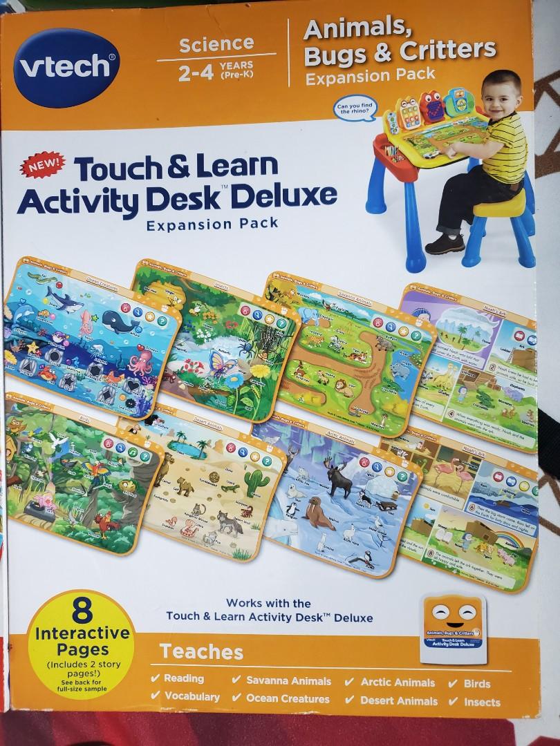 Vtech Activity Toy table expansion pack, 興趣及遊戲, 玩具 & 遊戲類 - Carousell