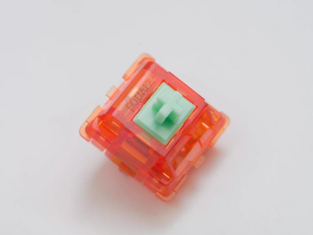 100 x C3 Tangerine V2 Switch 62g Mechanical Keyboard Linear Switches ...