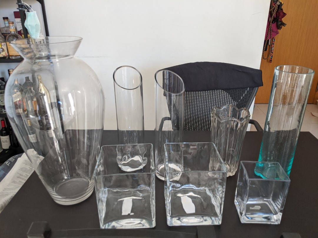 Assorted vases, Furniture & Home Living, Home Decor, Vases & Decorative ...