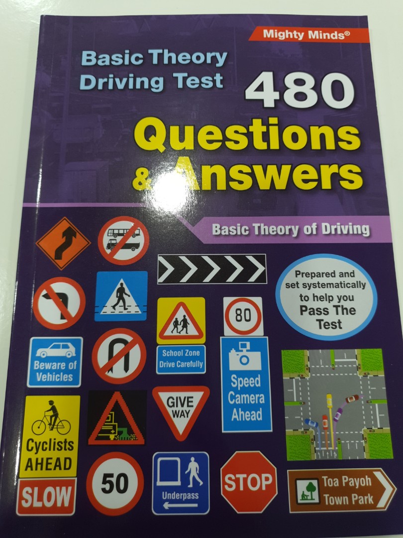 Basic Theory Driving Test - 480 Q&A, Hobbies & Toys, Books & Magazines ...