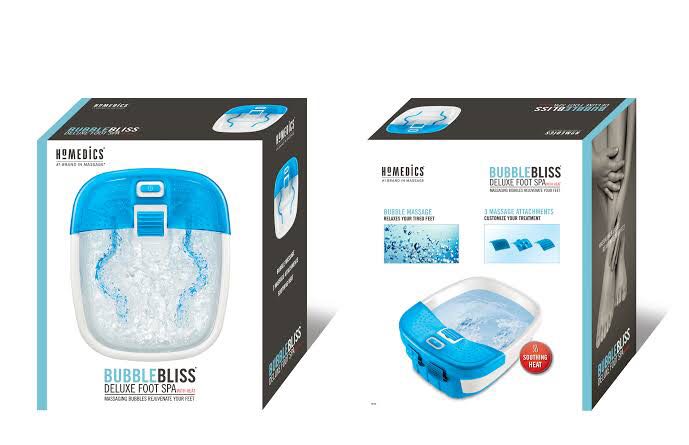 Bubble Bliss Deluxe Foot Spa, Beauty & Personal Care, Foot Care on ...