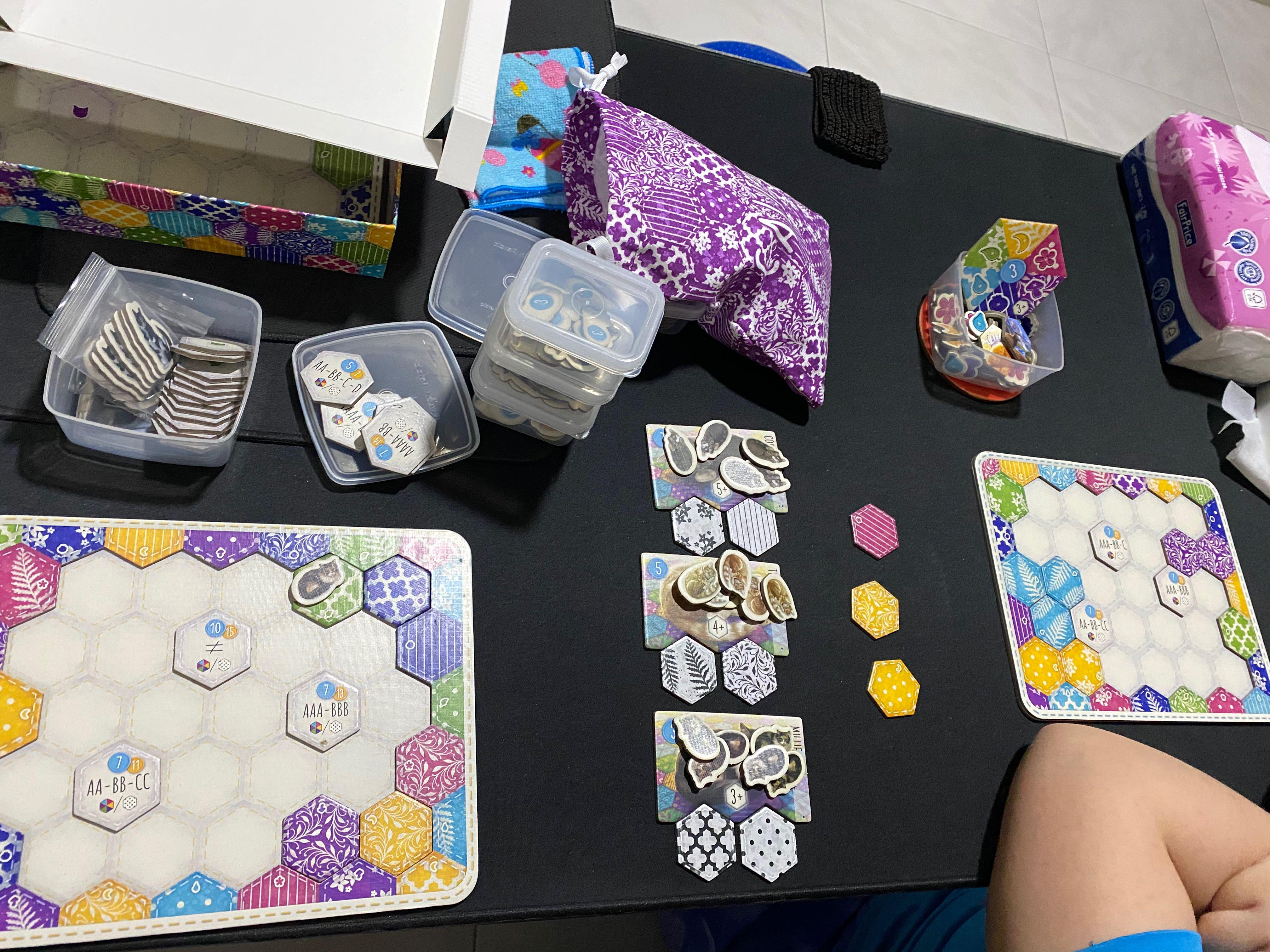 Calico board game Kickstarter ARRIVED, Hobbies & Toys, Toys & Games on ...