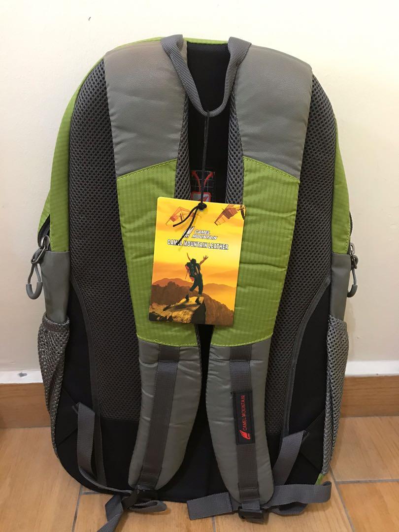 Camel Mountain Backpack New, Men's Fashion, Bags, Backpacks on Carousell