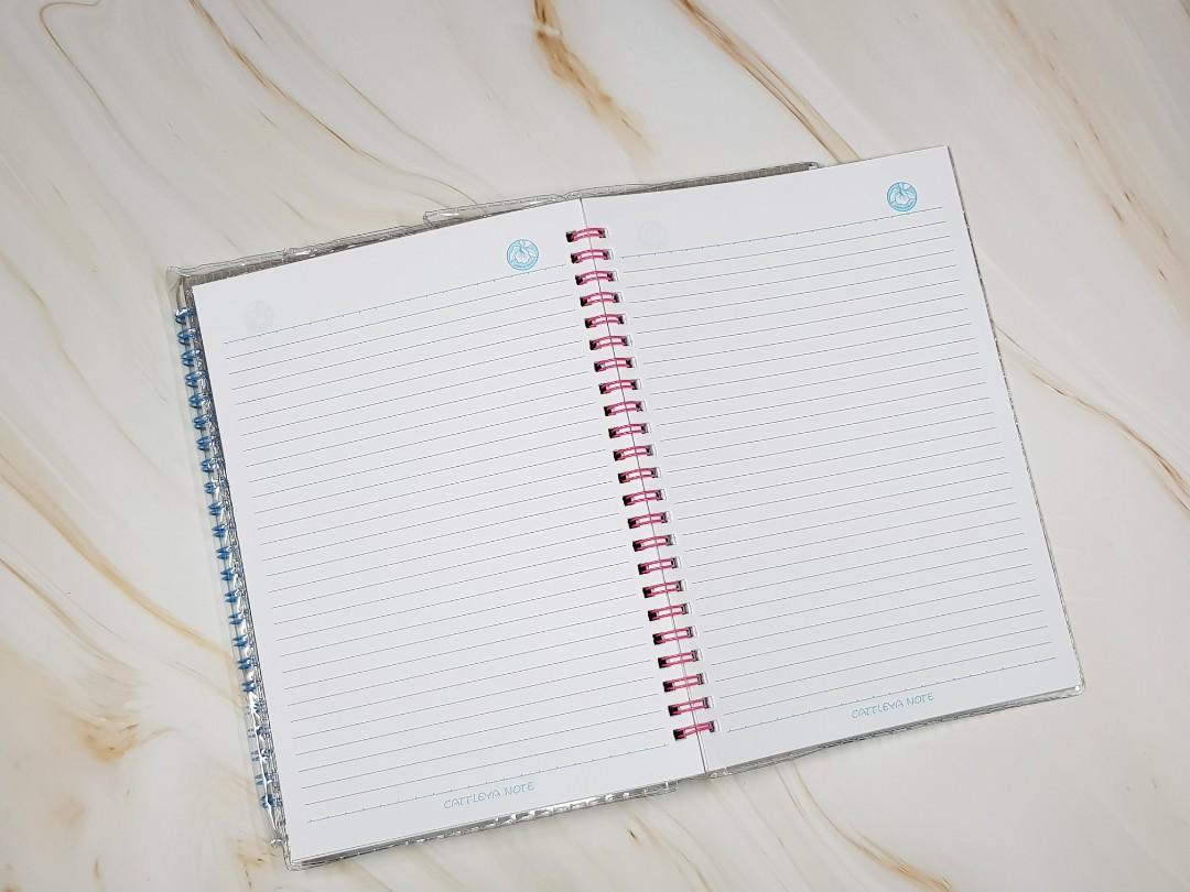 Cattleya Spiral Notebook Cheerleaders, Hobbies & Toys, Stationary ...