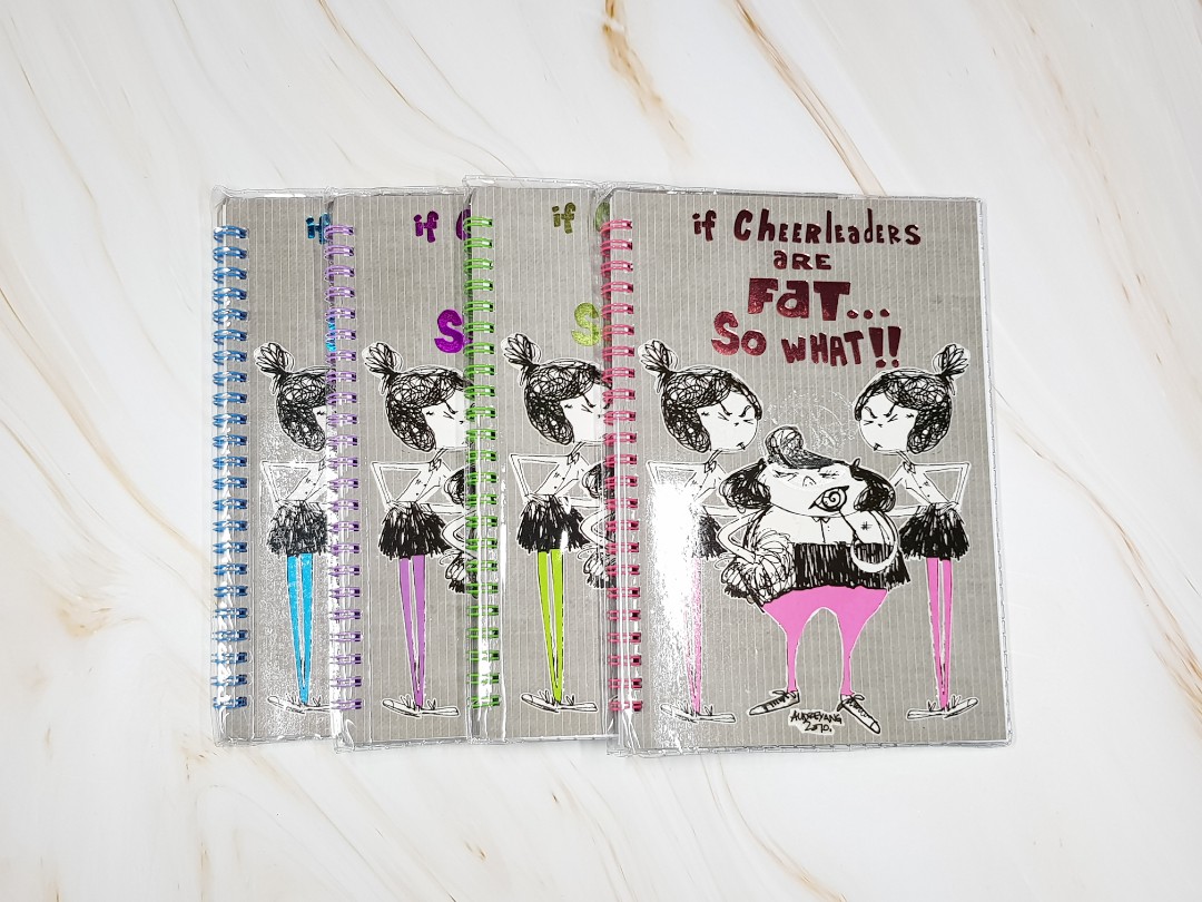 Cattleya Spiral Notebook Cheerleaders, Hobbies & Toys, Stationary ...