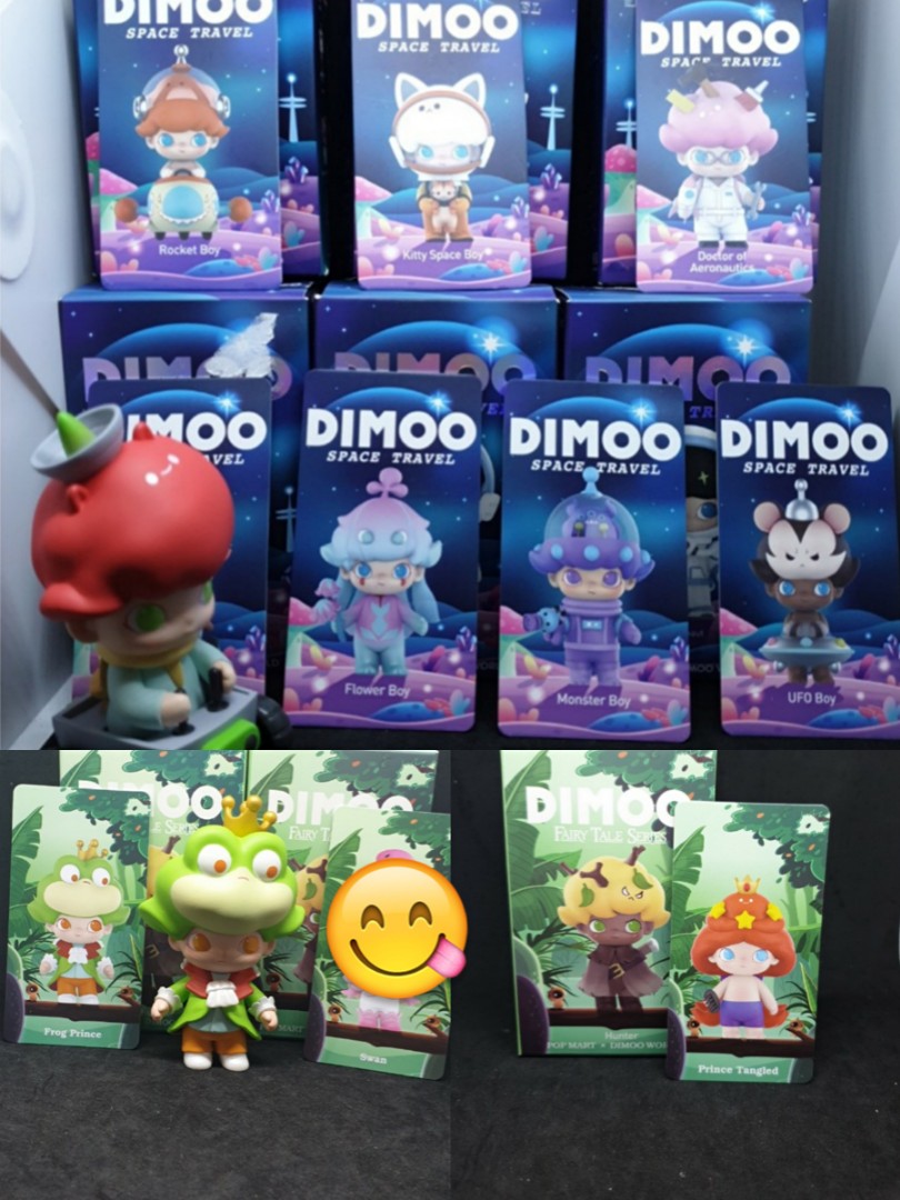Dimoo Space Travel Assorted & Fairy tale series, Hobbies & Toys, Toys ...