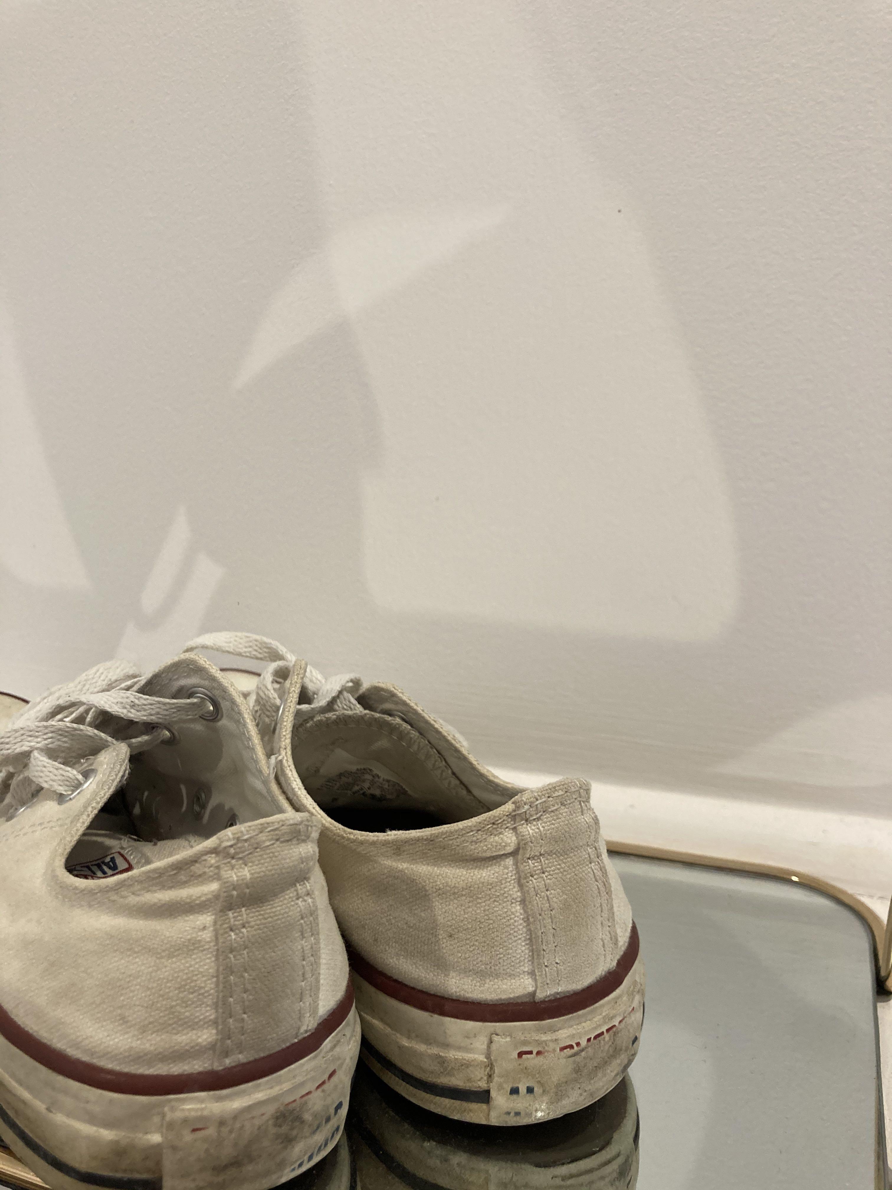Dirty white converse, Women's Fashion, Clothes on Carousell
