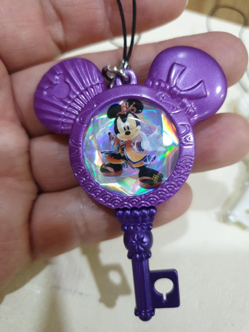 Disney Mickey keys strap set, Hobbies & Toys, Collectibles ...