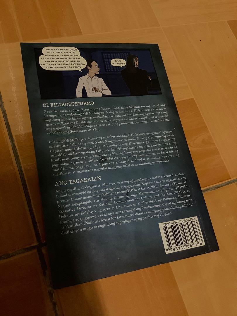 El Filibusterismo - by Jose Rizal (Filipino text), Hobbies & Toys ...
