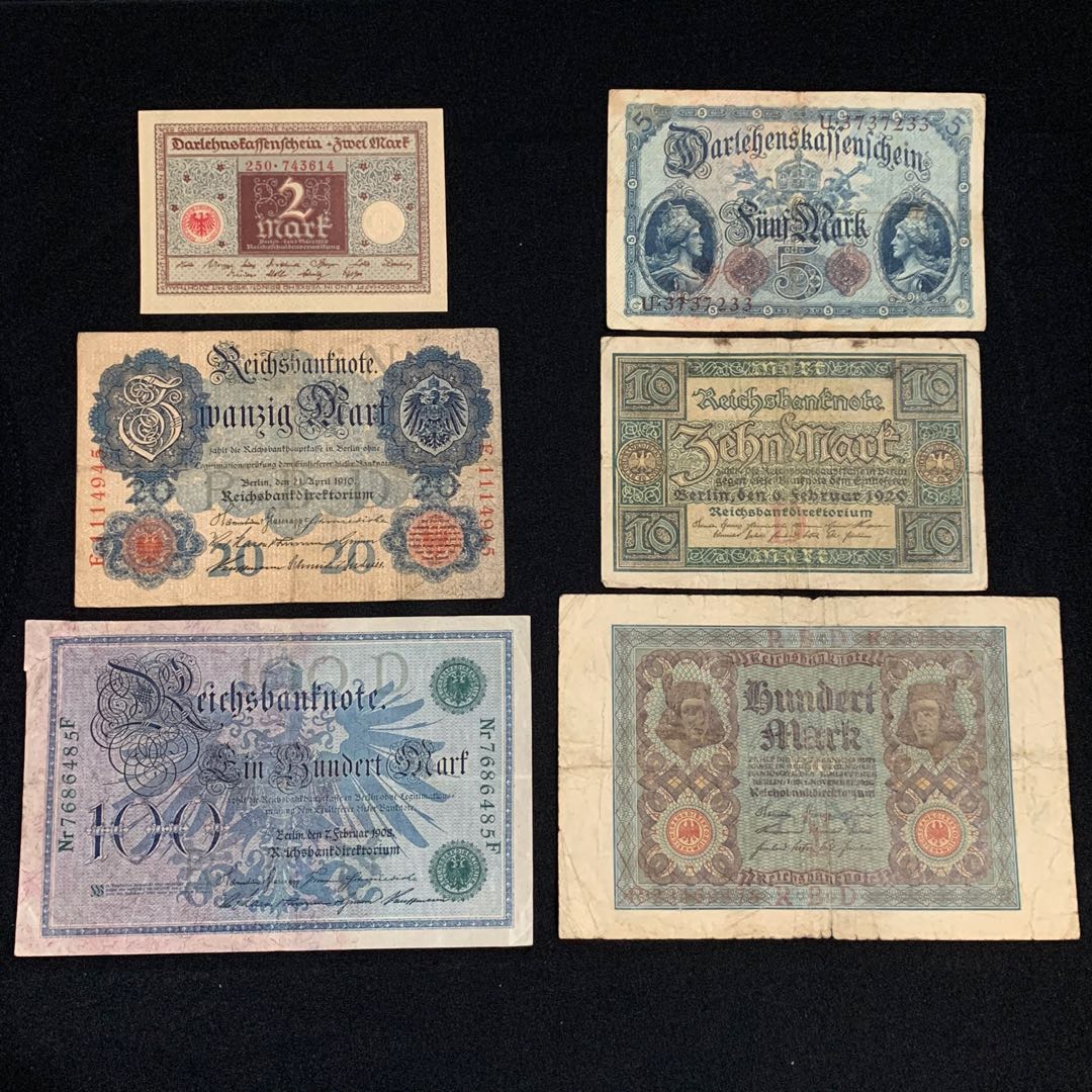 Germany Banknotes - Reichsmark, Hobbies & Toys, Memorabilia ...