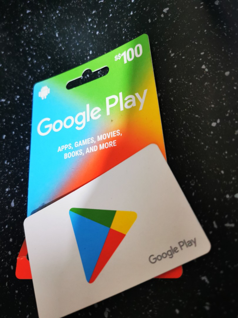 Google play gift card ($100), Tickets & Vouchers, Vouchers on Carousell