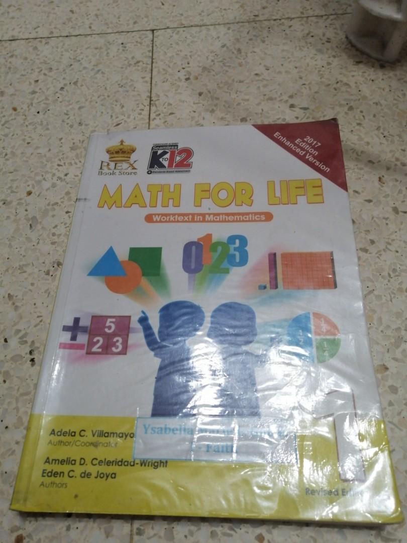 GRADE 1 Books (IE for EC, Math for Life, Bagong Lakbay ng Lahing ...