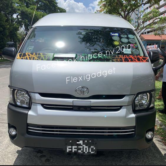 Hiace High Roof Wide Wiper Panel Guard / 6" Toyota Hiace Wiper Panel ...