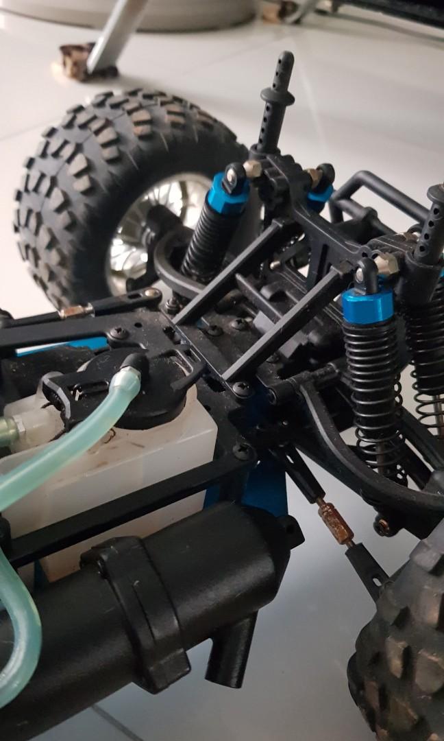 HSP Nitro Monster Truck, Hobbies & Toys, Toys & Games on Carousell