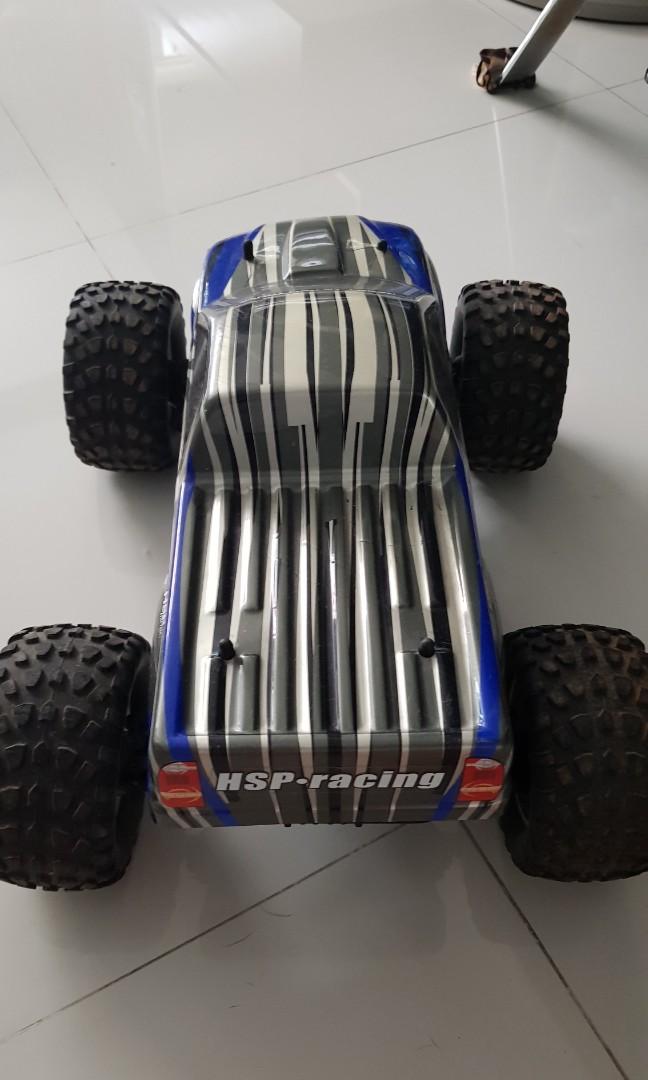 HSP Nitro Monster Truck, Hobbies & Toys, Toys & Games on Carousell
