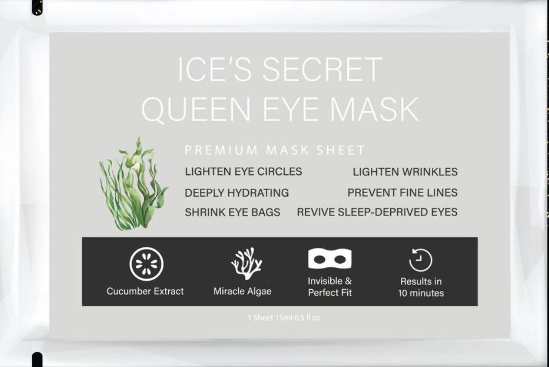 Ice’s Secret Queen Eye Mask, Beauty & Personal Care, Face, Face Care on ...