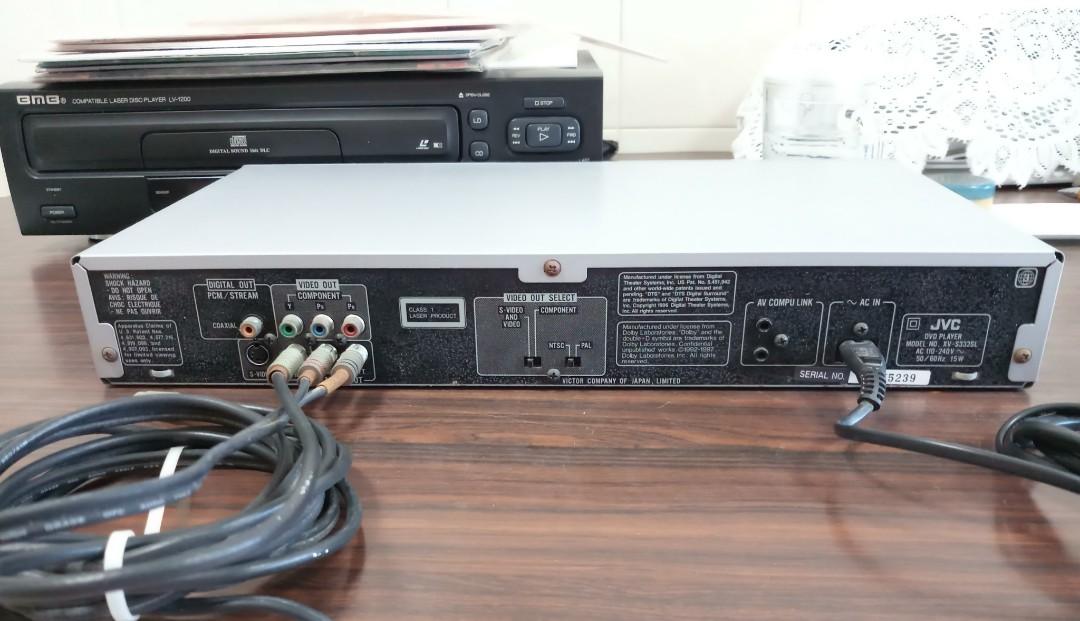 JVC XV-S332 DVD/Super VCD/CD Player, TV & Home Appliances, TV ...