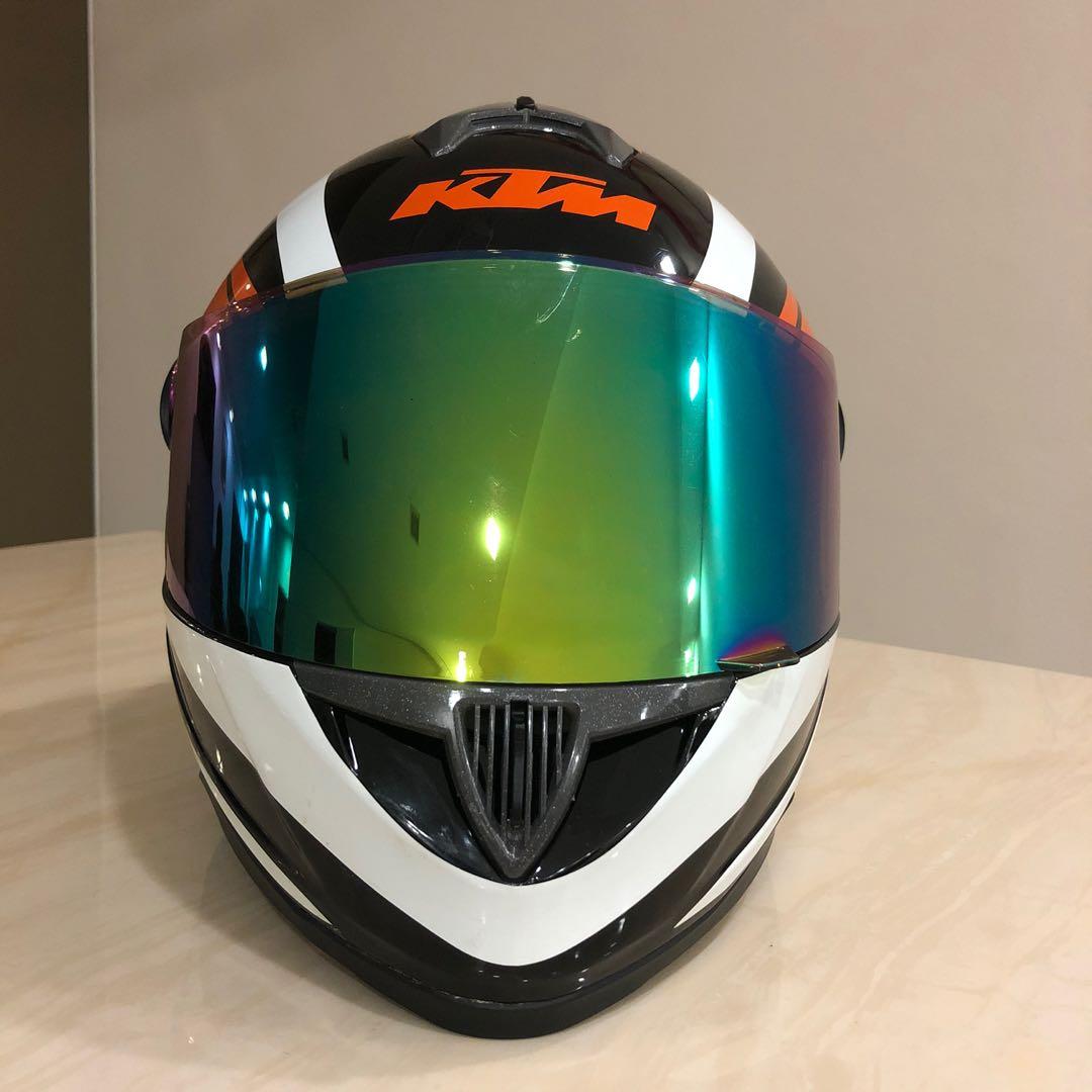KTM Full Face Helmet, Motorcycles, Motorcycle Apparel on Carousell