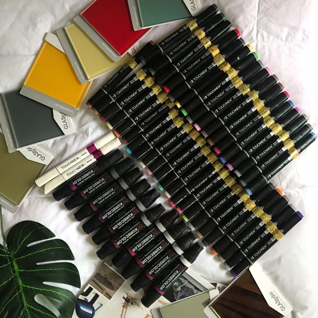 Kure colors / TouchNew Colored Markers (Read Description), Hobbies ...