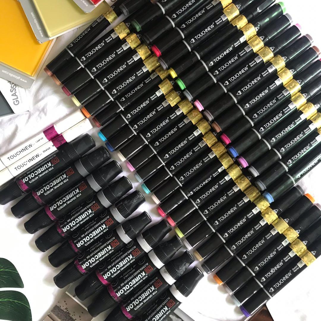 Kure colors / TouchNew Colored Markers (Read Description), Hobbies ...
