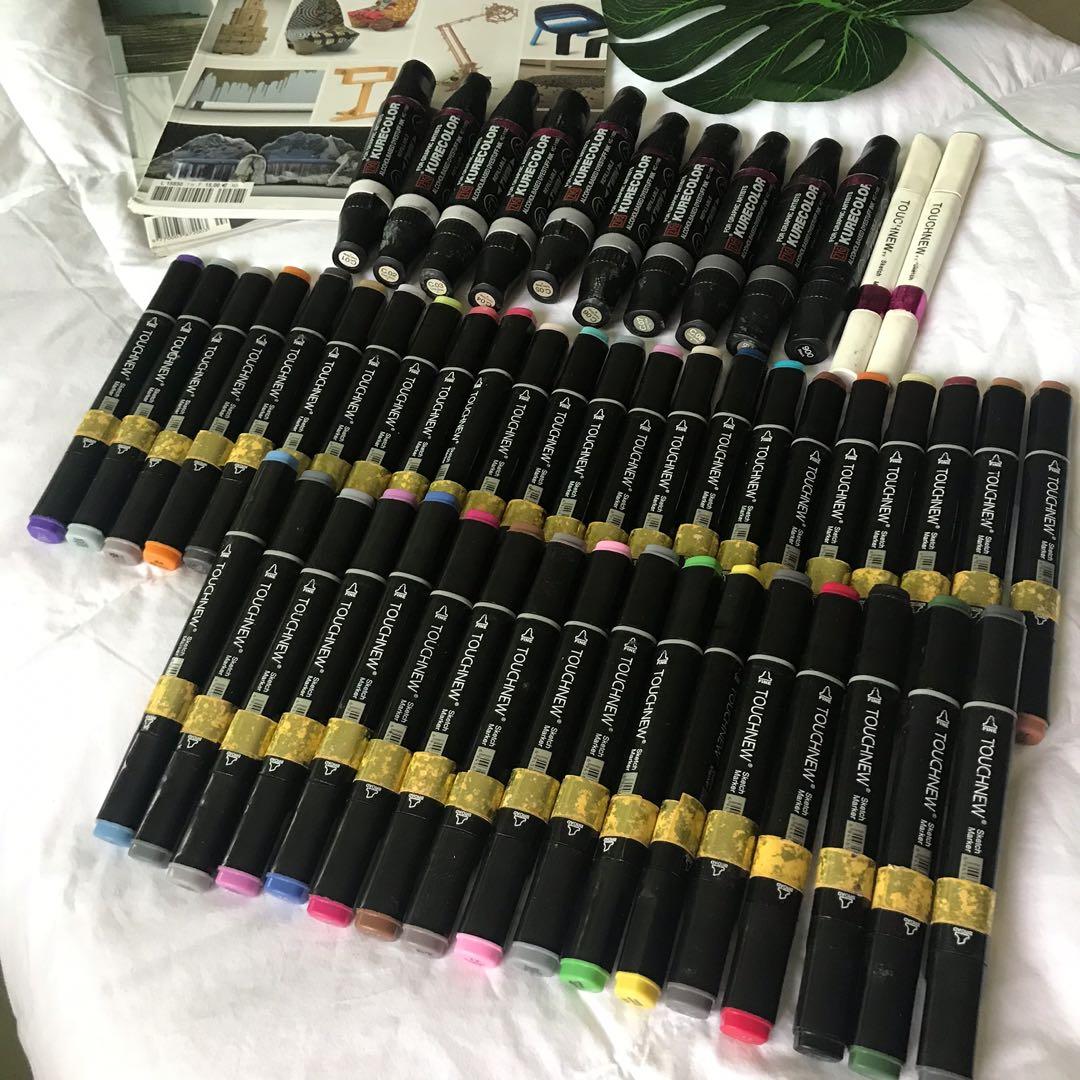 Kure colors / TouchNew Colored Markers (Read Description), Hobbies ...