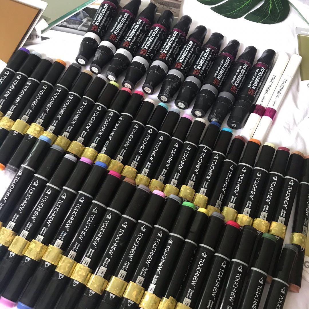 Kure colors / TouchNew Colored Markers (Read Description), Hobbies ...