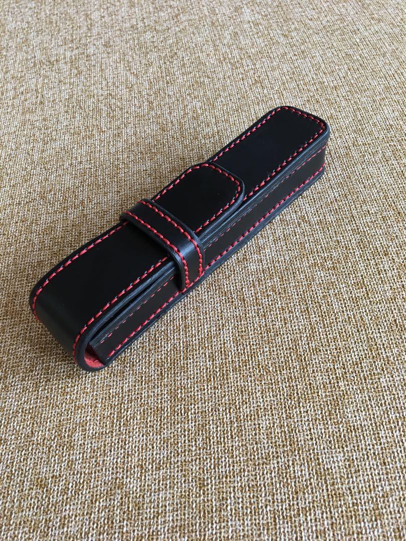 Leather single pen case (for Pilot Custom Urushi), Hobbies & Toys ...